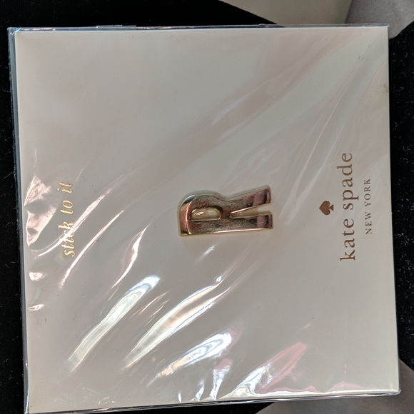 kate spade | Accessories | Nwt Kate Spade Ashe Place Initial Rsticker ...